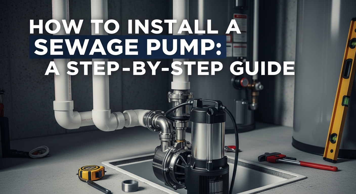 How to Install a Sewage Pump: A Step-by-Step Guide | InvenTech Pumps