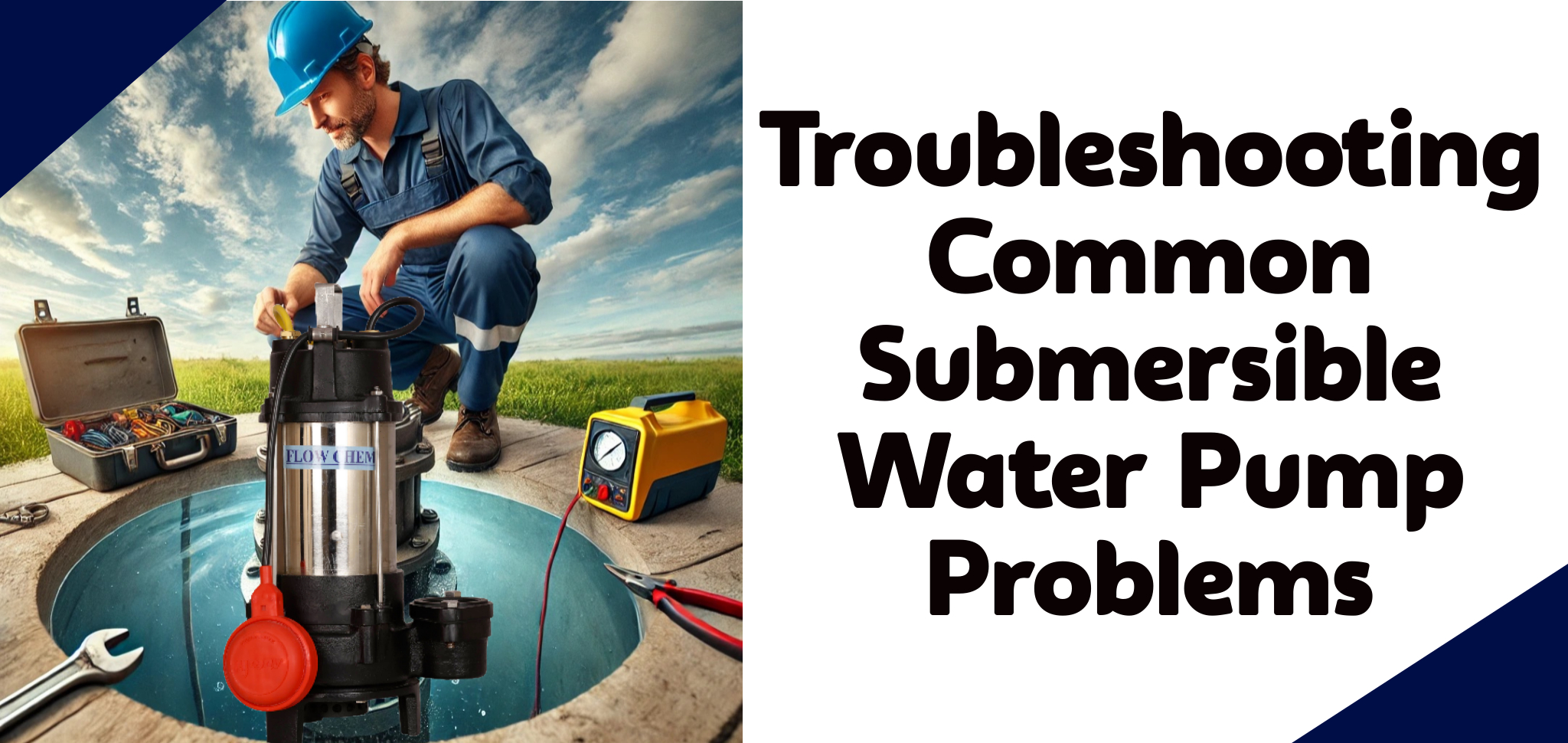 Troubleshooting Common Submersible Water Pump Problems - The Flow Chem Pumps